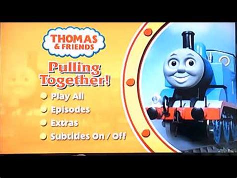 Dvd Opening To Thomas And Friends Pulling Together Uk Dvd Youtube
