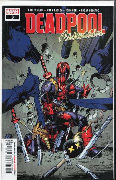 Deadpool Assassin 3 2018 Deadpool Comic Books Modern Age