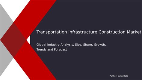 Transportation Infrastructure Construction Market Report Global