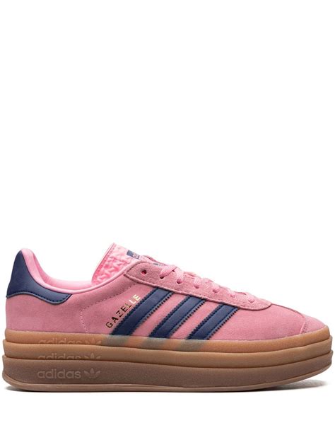 Adidas Gazelle Bold Pink Glow Sneakers Pink FARFETCH