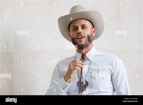 London Uk 22nd July 2018 Charley Crockett The American Soul And