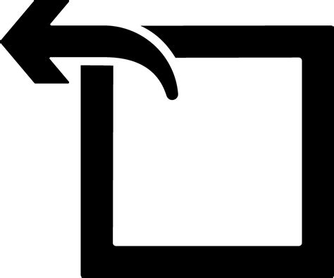 Vector Illustration Of Square Symbol With Arrow 25096537 Vector Art At Vecteezy