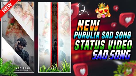 New Purulia Sad Song 1photo Purulia Bewafa Status Editing Alight Motion