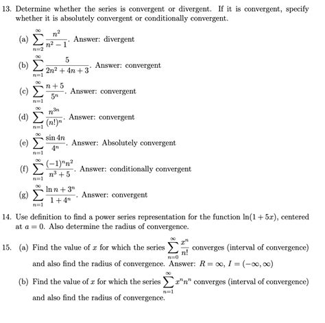Solved Determine Whether The Series Is Convergent Or
