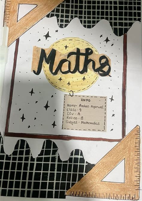 Math Portfolio Cover Page First Quarter Portfolio In Mathematics 9