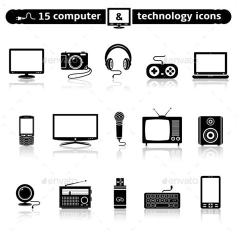 Computer And Technology Icons