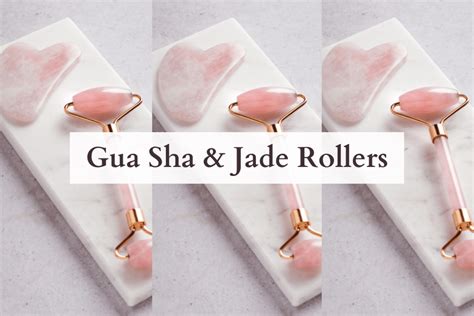 Gua Sha Vs Jade Roller For Lymphatic Drainage In On Around