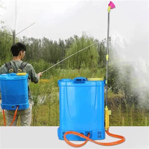 Pulv Risateur Lectrique Portable De 20L Corde V Avec Batterie Machine