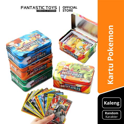 Jual Kartu Pokemon Tcg 40 Card Per Box Pokemon Only Set Random Langka