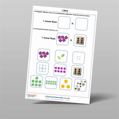 Year 1 1 More Discussion Problem Resource Classroom Secrets