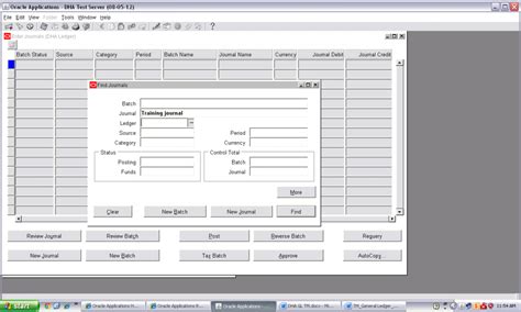 Reversal Journals Oracle EBS Financials