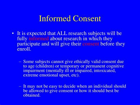 Ppt Human Research Consent Assent And Permission Powerpoint