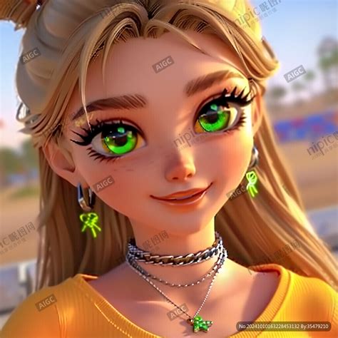 Ai创作图大眼睛公主 写实漫画人物 可爱女孩人物定制 Cg头像 卡通写实人物 定制女孩头像 迪士尼公主 写实卡通人物 写实人物插画 Poly风格 三维卡通人物建模 写实少女 可爱芒果公主头像