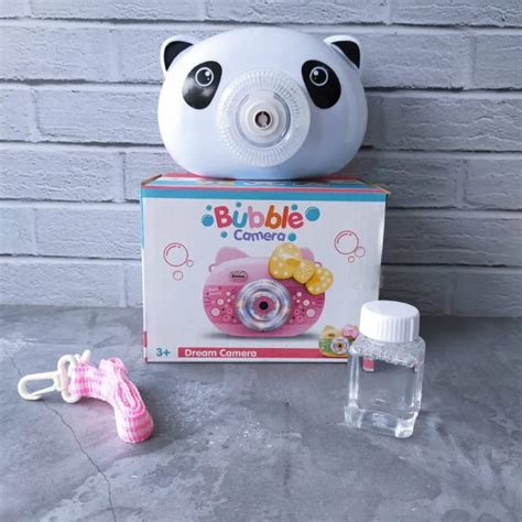 Bubble Kamera Camera Gelembung Busa Ada Music Dan Lampu Karakter