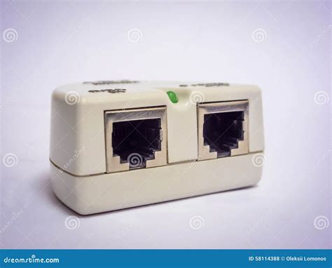 Ethernet Splitter Stock Photo Image Of Telecommunications 58114388