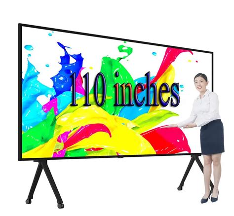 Led 와이파이 스마트 Tv 100 110 120 인치 4k 평면 스크린 Led 스마트 안드로이드 Tv 4k Uhd