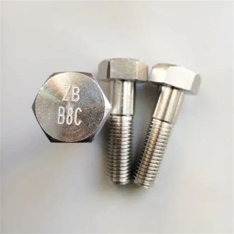Astm A193 Grade B8c Bolts And Asme Sa 193 Gr B8c Class 51 Off