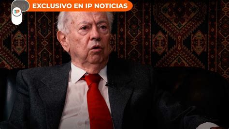 Carlos Corach Alberto Fernández No Tuvo Suerte El Liderazgo En El