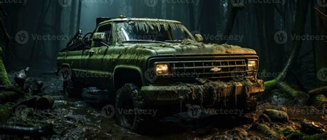 Jeep Truck Military Car Post Apocalypse Landscape Game Wallpaper Photo