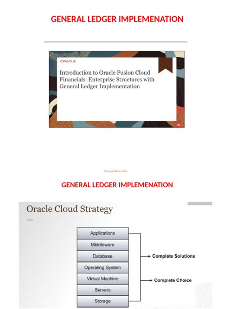 General Ledger Oracle Fusion Cloud Implementation Pdf