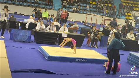 اللاعبه جودى محمد جمباز فنى تحت 7سنوات بطوله الجمهوريه Youtube