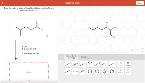 Solved Problem 5 Of 32 Draw The Major Product Of This Aldol Chegg