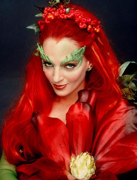 Uma Thurman As Poison Ivy Uma Thurman Poison Ivy Costume Uma Thurman