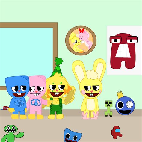 Htf Poppy Playtime Cuddles By Cuddlesandbunzobunny On Deviantart