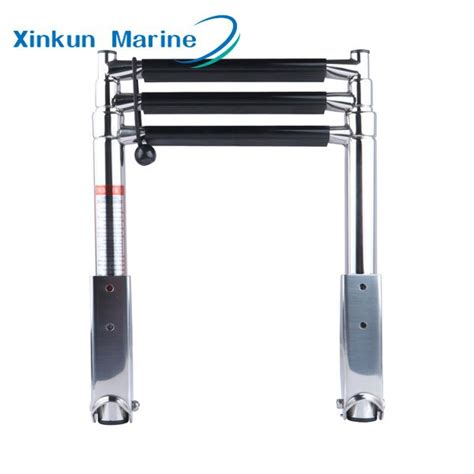 China Customized 3 Step Over Platform Telescoping Ladder Manufacturers