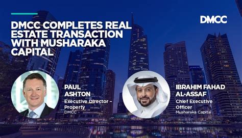 Dmcc Completes Real Estate Transaction With Saudi Based Musharaka Capital