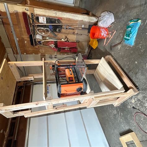 Transforming Shelf Workbench Plans Convertible Tableshelf Build