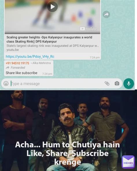 Acha Hum To Chutiya Hain Like Share Subscribe Krenge Aryan07
