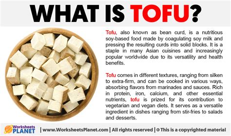 What Is Tofu