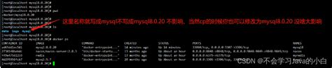 docker安装mysql8 docker 安装mysql8 csdn博客