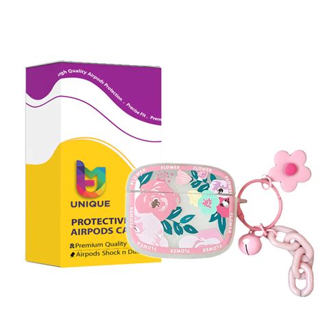 قیمت و خرید کاور یونیک مدل گل و زنگوله دخترانه مناسب برای کیس اپل ایرپاد 3