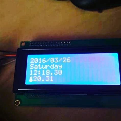 Stay On Top Of Time With This Arduino Real Time Clock Lcd And Temp Sensor