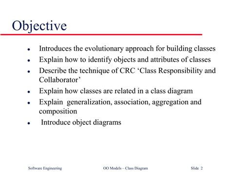 Ppt Oo System Models Static Views Uml Class And Object Diagrams Powerpoint Presentation Id6845648