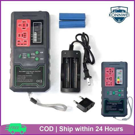 12v 24v Electronic Automotive Relay Tester Car Circuit Checker Auto