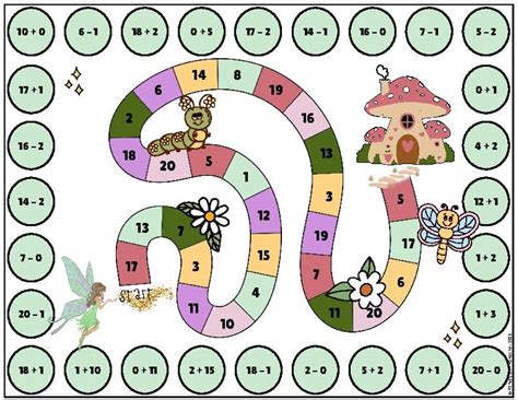 Fact Fluency Game Small Group Stations Fact Fairy Flurry Add Sub 0 1 2