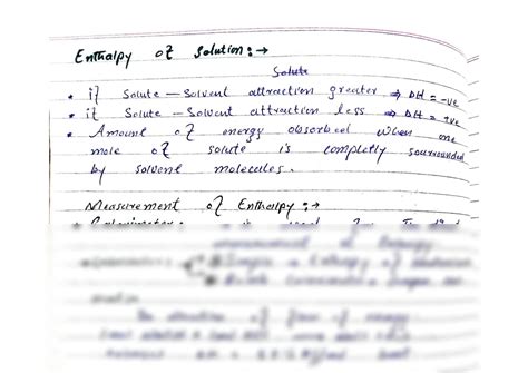 Solution Enthalpy Of Solution Chemistry Studypool