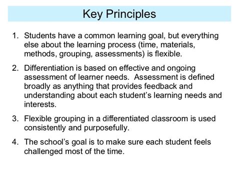 Implementing Differentiated Instruction Presentation