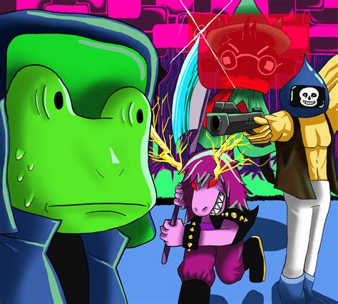 Deltarune Ribbit By Ceze On Newgrounds