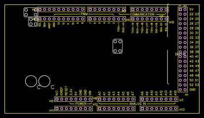 Arduino MEGA 2560 Shield Resources EasyEDA