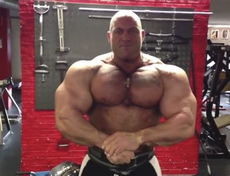 Bodybuilder Mk Musclebull Muscledaddy Chest Pump 01