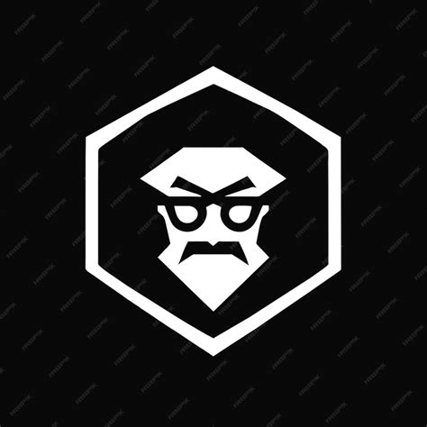 Logo For Professor Logo Minimalist Vector Illustration Premium Ai