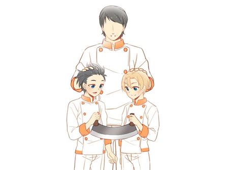 Shokugeki No Soma Takumi And Isami Aldini イラスト 食劇のソーマ イサミ