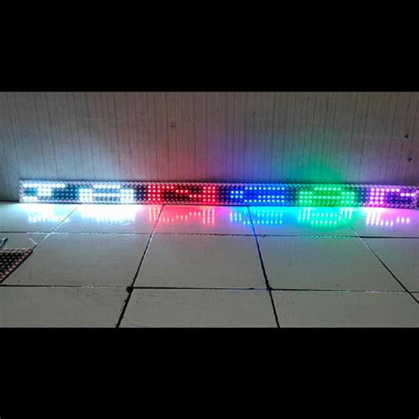 Jual STROBO Kaca Runnig Tex Wifi 4 Bari Bisa Ganti Tex Lewat Hp Sendiri