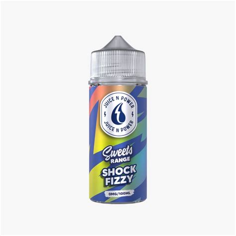 Shock Fizzy Sweets 100ml E Liquid Juice N Power Uk Vape Store E Cig