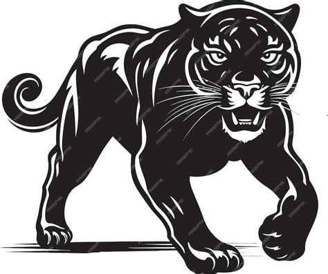 Rapid Rampage Running Panther Icon Sprinting Shadow Vector Logo Design | Premium AI-generated vector