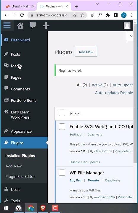 File Manager Access All Wordpress Files Without Cpanel Or Ftp Shorts Youtube